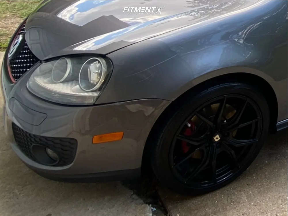 2009 Volkswagen GTI Base with 18x8 Drag Dr67 and Toyo Tires 225x40 on ...