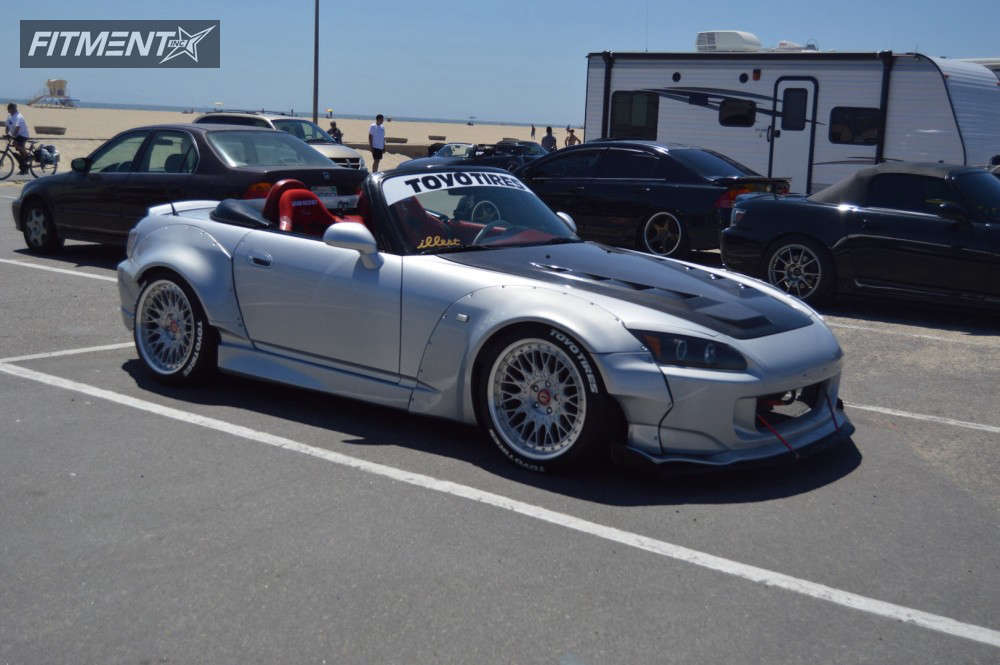 2003 Honda S2000 Base with 18x9.5 VIP Modular FX110 and Toyo Tires ...