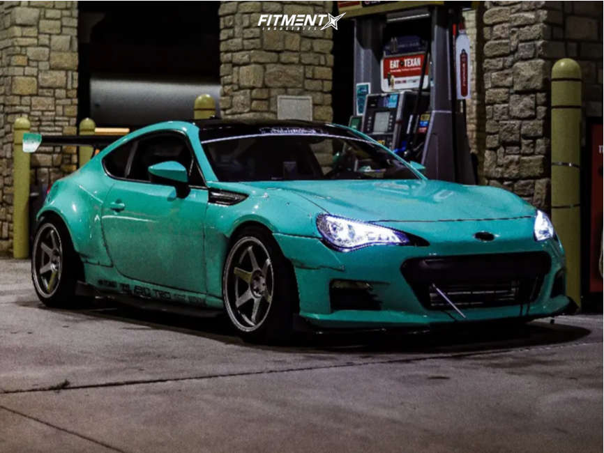 2015 Subaru BRZ Limited with 18x10.5 ESR Sr07 and Vercelli 265x35 on ...