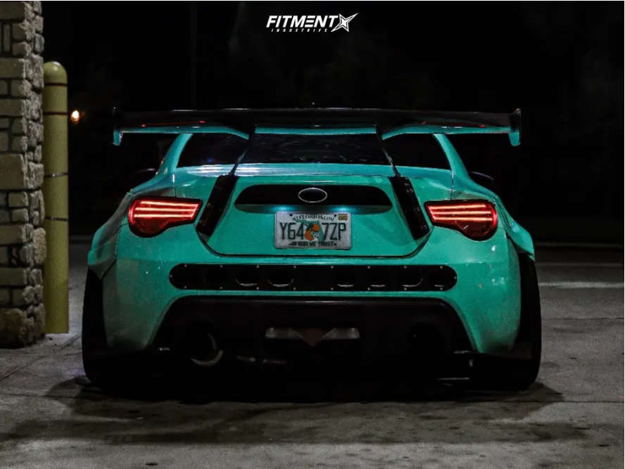 2015 Subaru BRZ Limited with 18x10.5 ESR Sr07 and Vercelli 265x35 on ...