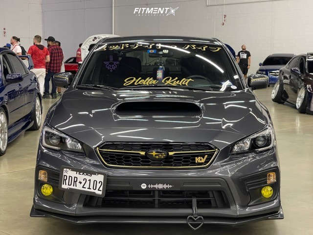 2021 Subaru WRX Base with 18x8.5 Option Lab R716 and Michelin 245x35 on ...