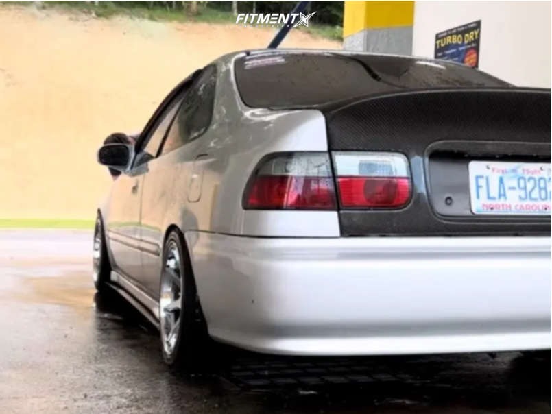 1999 Honda Civic EX with 15x8 Anovia Kano and Westlake 195x45 on ...