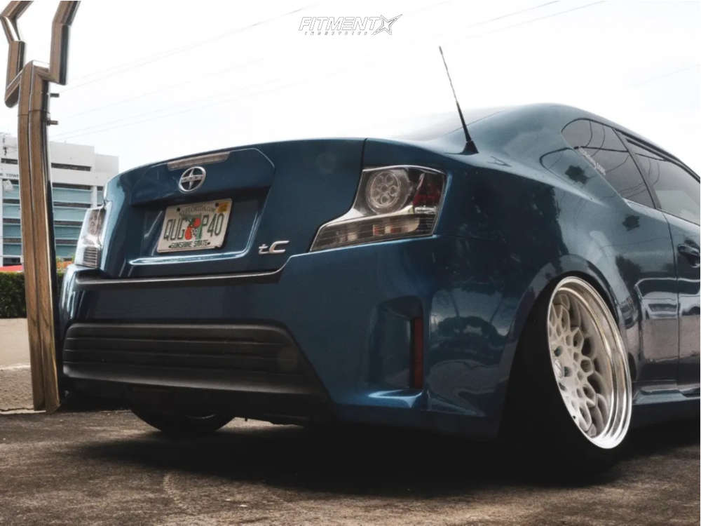 2015 Scion TC Base with 18x9.5 Work Seeker Cx and Federal 235x35 on Coilovers | 2415413 ...