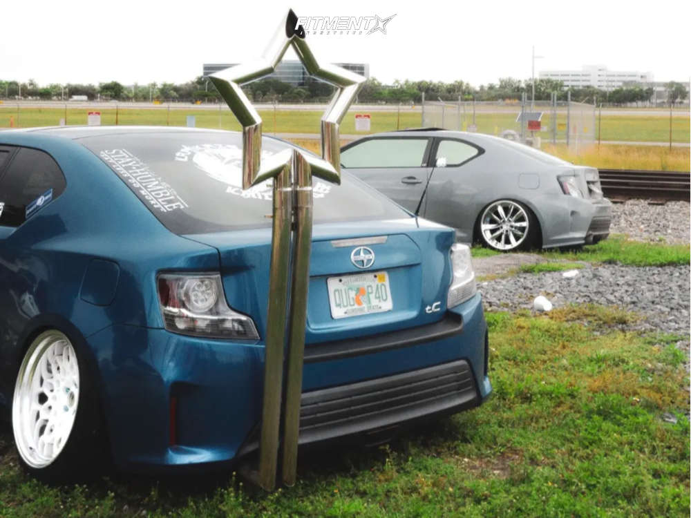 2015 Scion TC Base with 18x9.5 Work Seeker Cx and Federal 235x35 on ...