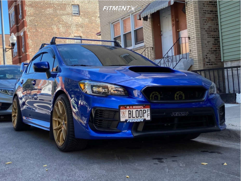 2020 Subaru WRX STI Base with 18x9.5 Option Lab R716 and Michelin ...