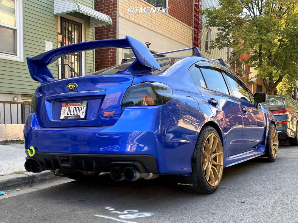 2020 Subaru WRX STI Base with 18x9.5 Option Lab R716 and Michelin ...