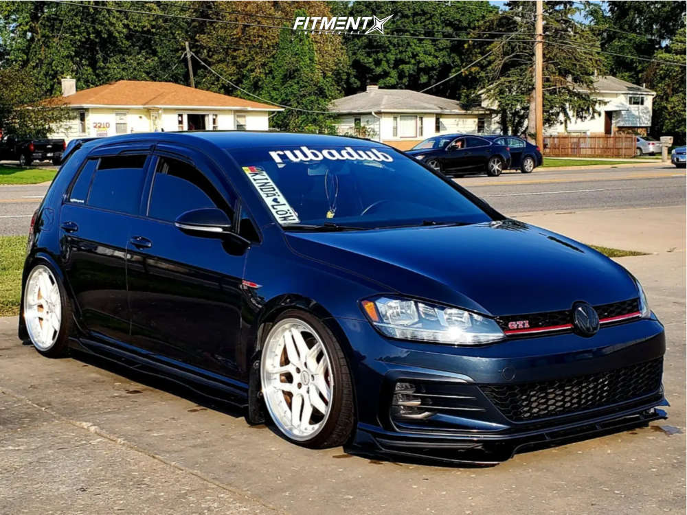 2019 Volkswagen GTI S with 19x9.5 ESR Cs15 and Achilles 225x35 on ...