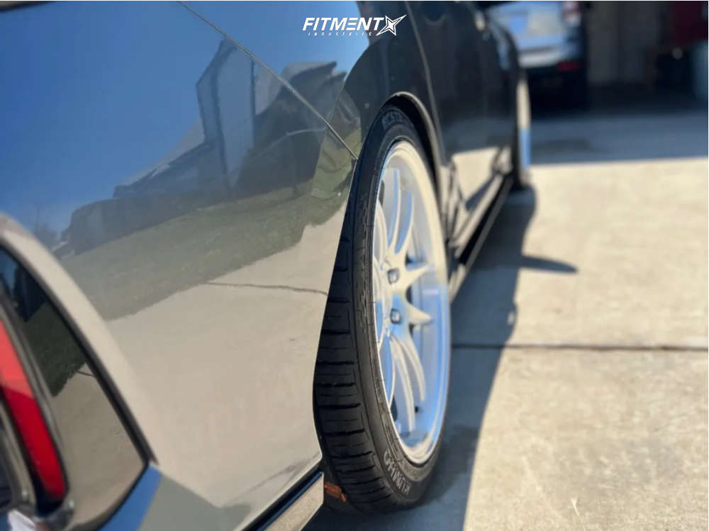 2017 Honda Civic Sport with 18x8.5 Aodhan Ds02 and Kumho 235x40 on Lowering Springs | 2416878 ...