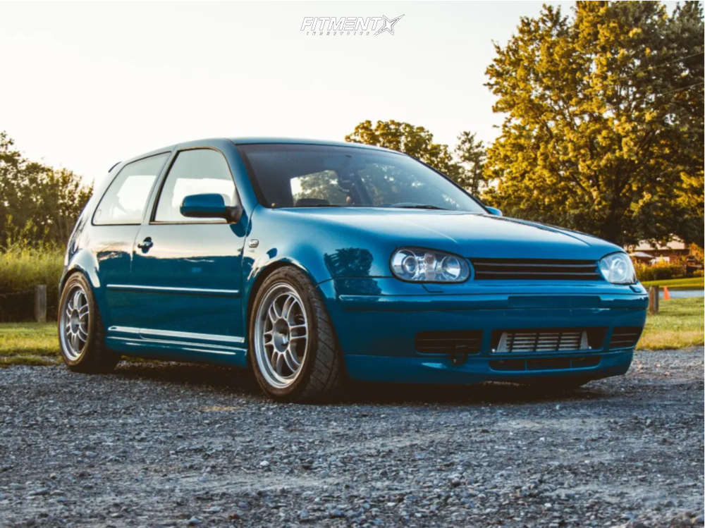 2002 Volkswagen Golf GTI 337 with 17x8 Enkei Rpf1 and Hankook 225x45 on ...