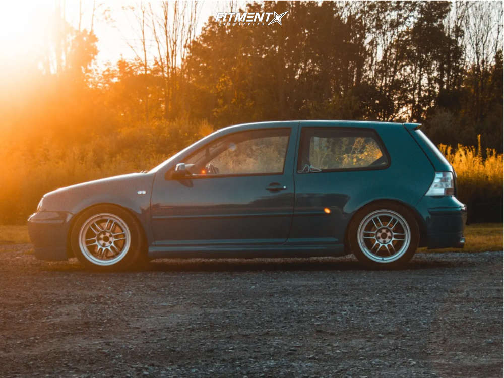 2002 Volkswagen Golf GTI 337 with 17x8 Enkei Rpf1 and Hankook 225x45 on ...