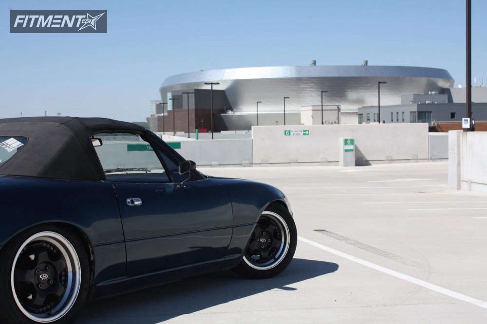 1990 Mazda MX-5 Miata Base with 16x7 Rota D2 and Toyo Tires 205x50 on ...
