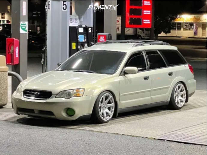 2006 Subaru Outback 2.5i with 18x8.5 Heritage Kokoro Monoc and Summit ...