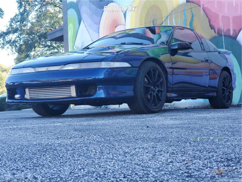 1991 Mitsubishi Eclipse GSX with 17x8 Focal F-20 and Toyo Tires 225x45 ...