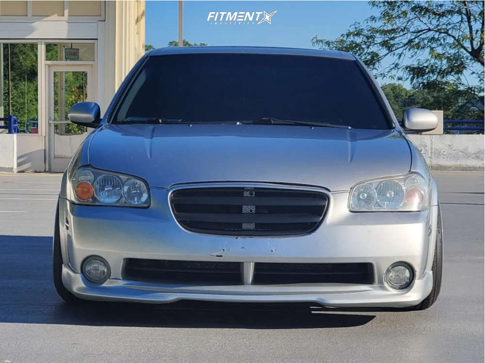 2003 Nissan Maxima SE with 18x10.5 Aodhan Ds07 and Continental 225x40 ...