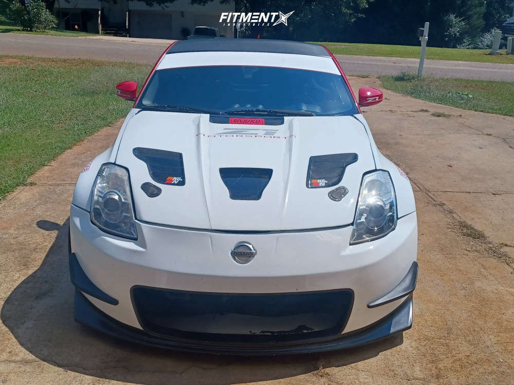 2007 Nissan 350Z Base with 18x10.5 Kansei Corsa and Achilles 255x35 on ...