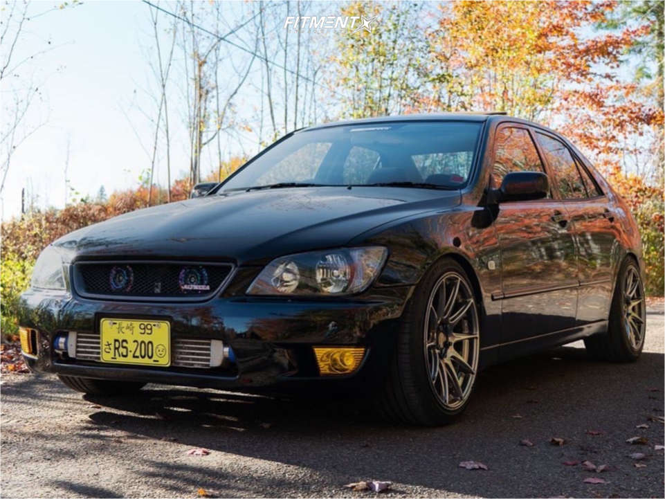 1999 Toyota Altezza Rs200 with 18x8.75 XXR 527 and Zeta 225x40 on ...