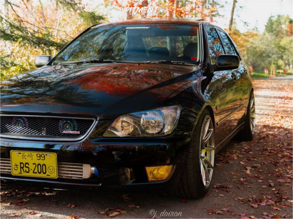1999 Toyota Altezza Rs200 with 18x8.75 XXR 527 and Zeta 225x40 on ...