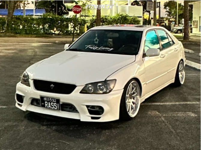 2005 Lexus IS300 Base with 18x9.5 Aodhan Ds02 and Vercelli 215x35 on ...