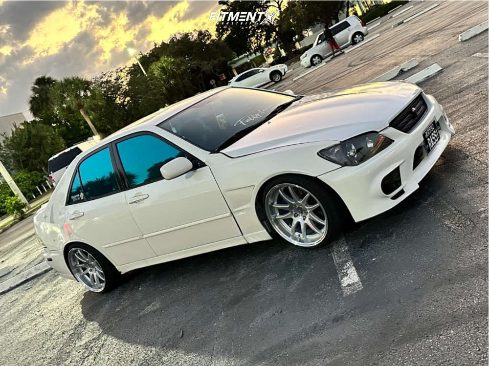 2005 Lexus IS300 Base with 18x9.5 Aodhan Ds02 and Vercelli 215x35 on ...