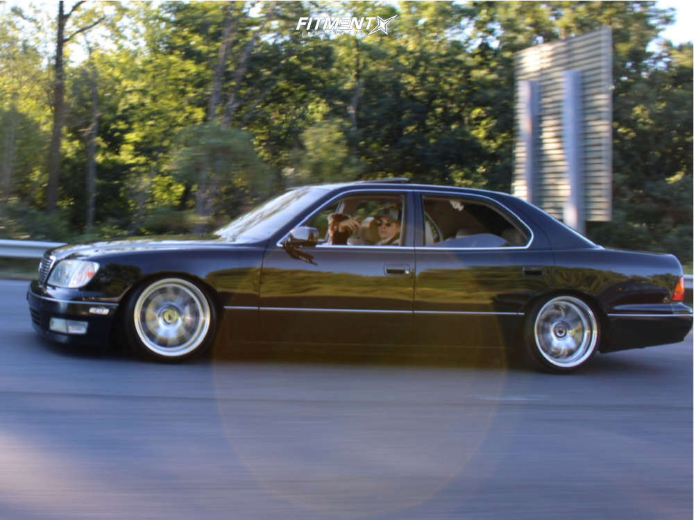 2000 Lexus LS400 Base with 18x9.5 Aodhan Ds02 and Vercelli 215x35 on ...
