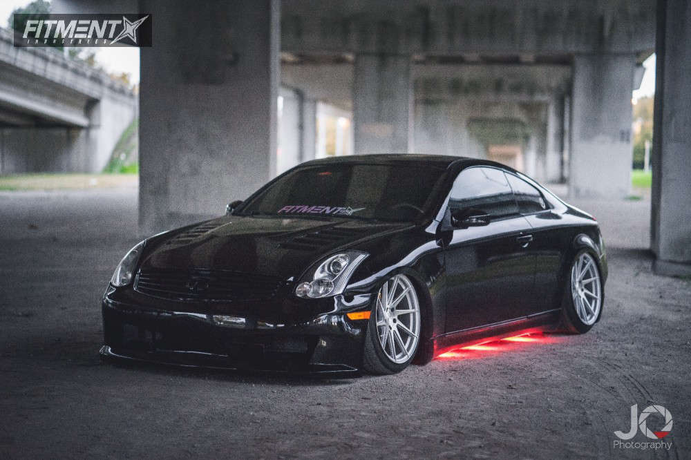 2004 INFINITI G35 Rwd 2dr Coupe w/Leather (3.5L 6cyl 6M) with 19x9.5 ...