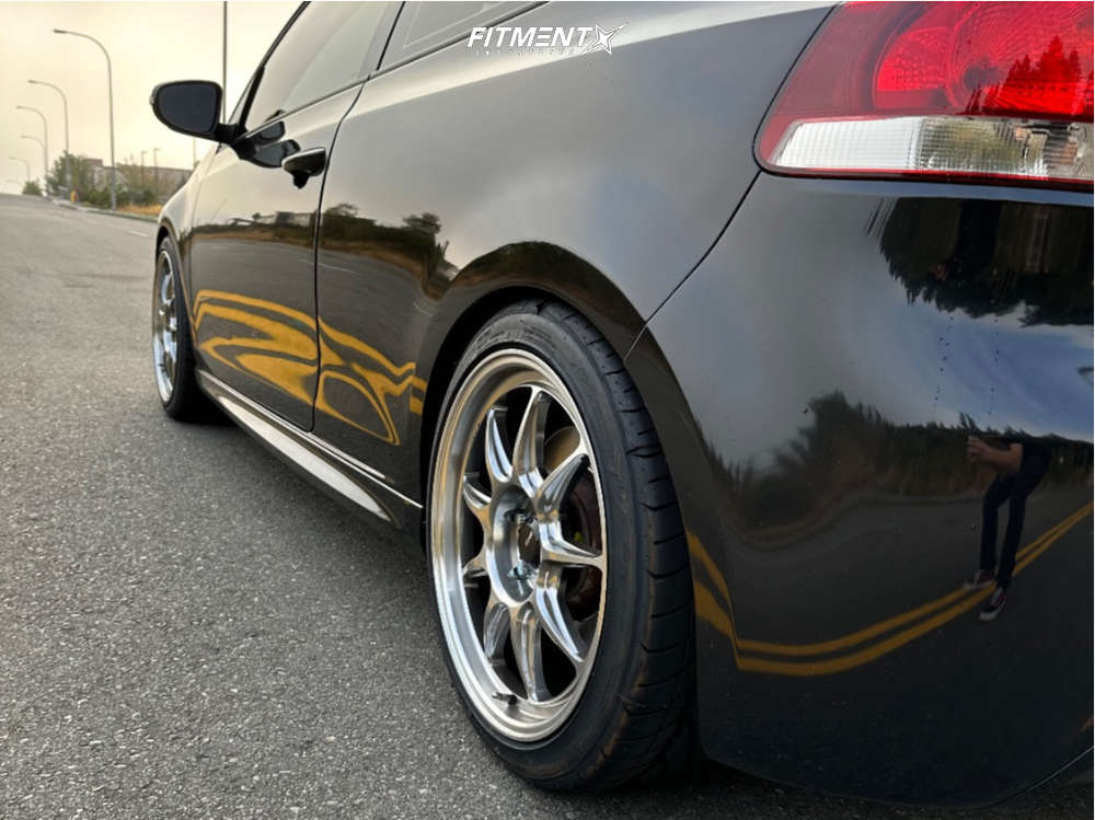 2013 Volkswagen Golf R Base with 18x8.5 Konig Countergram and Nitto ...
