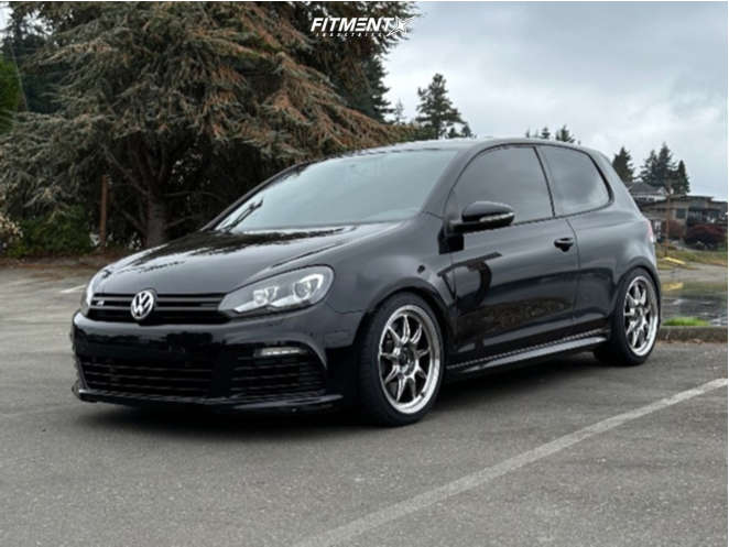 2013 Volkswagen Golf R Base with 18x8.5 Konig Countergram and Nitto ...