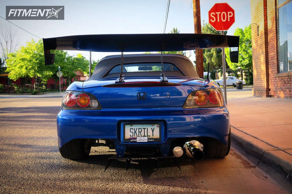 2007 Honda S2000 2dr Convertible (2.2L 4cyl 6M) with 17x9.5 Volk Ze40 ...