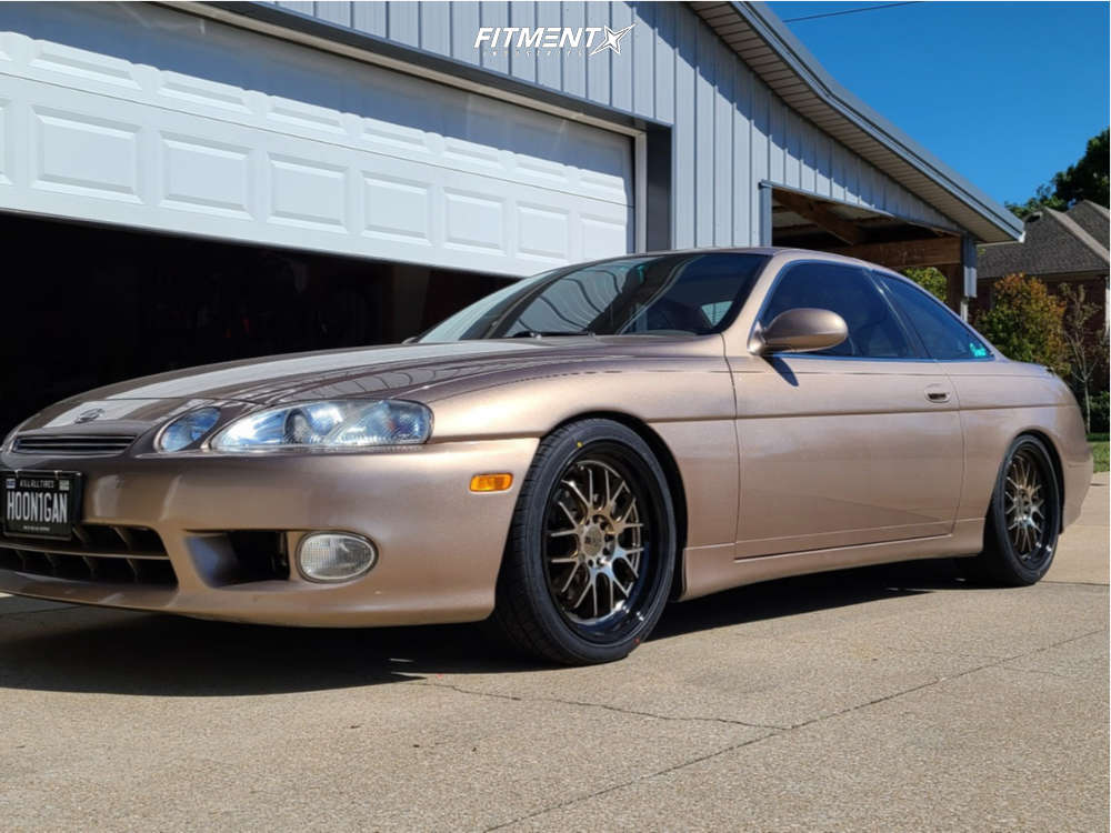 1999 Lexus SC300 Base with 18x8.5 F1R F21 and Vercelli 235x40 on ...