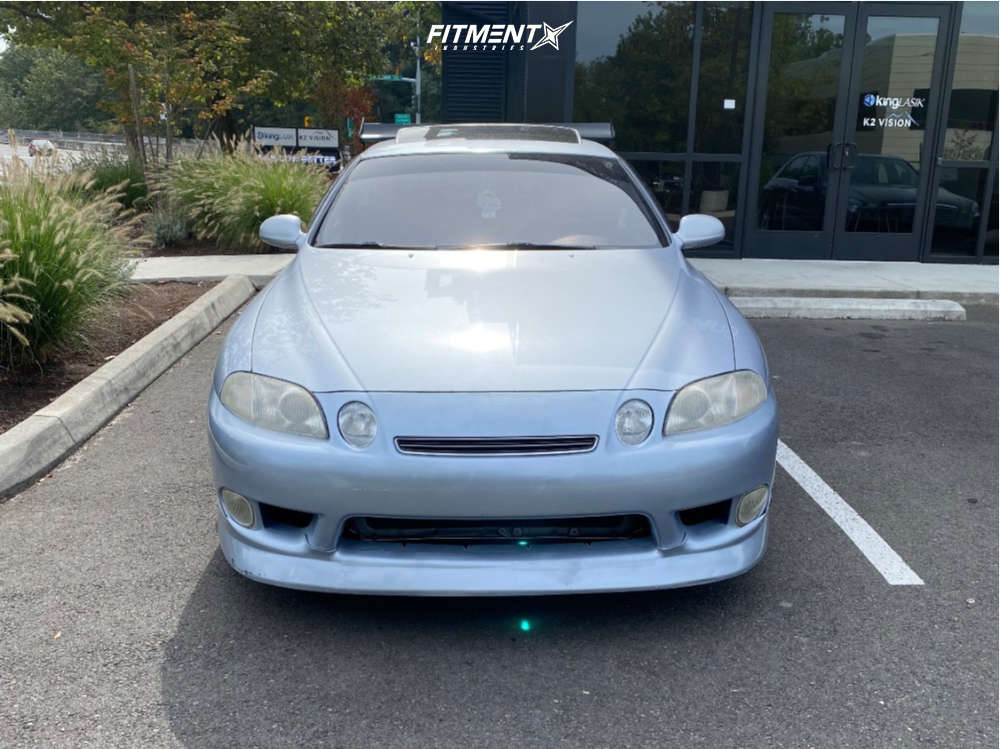 1998 Lexus SC300 Base with 18x9.5 Kansei Knp and Continental 245x40 on ...