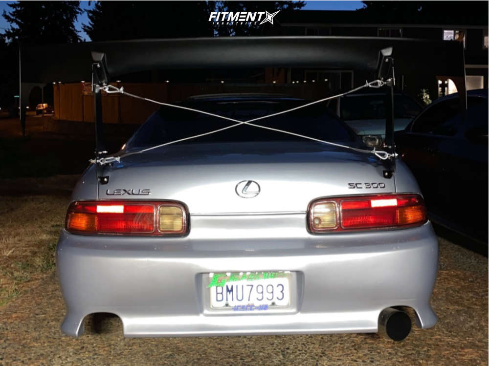 1998 Lexus SC300 Base with 18x9.5 Kansei Knp and Continental 245x40 on ...