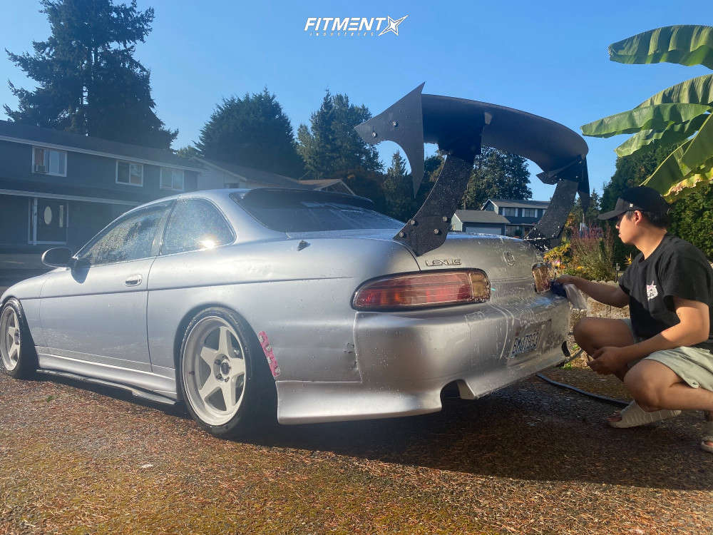 1998 Lexus SC300 Base with 18x9.5 Kansei Knp and Continental 245x40 on ...