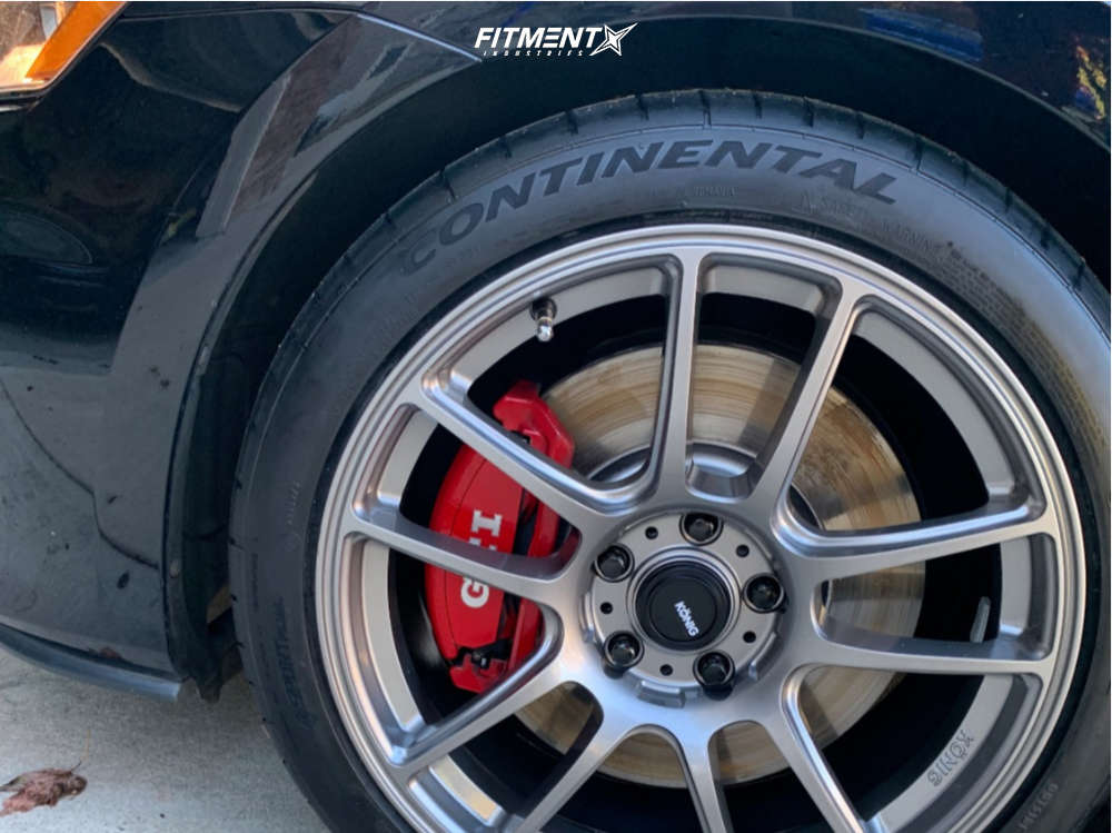 2016 Volkswagen GTI Performance with 18x8.5 Konig Heliogram and ...