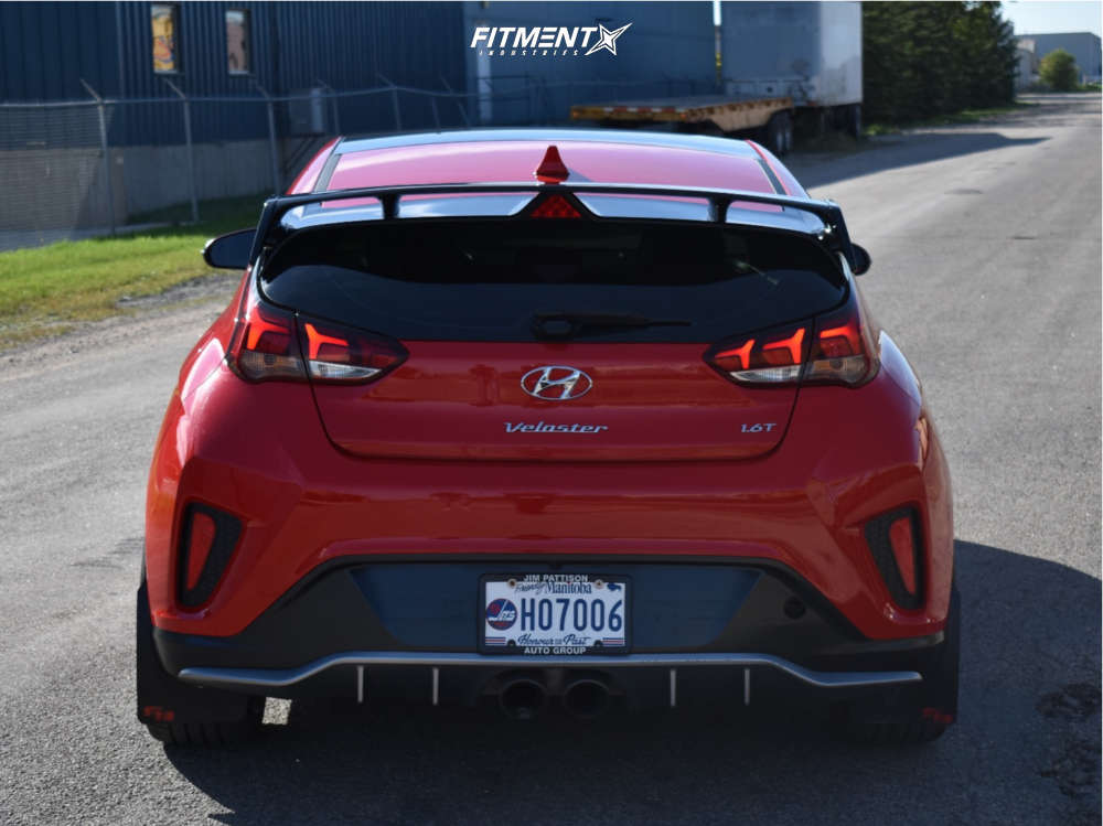 2019 Hyundai Veloster Turbo with 18x8.5 Superspeed Rf06rr and Michelin ...