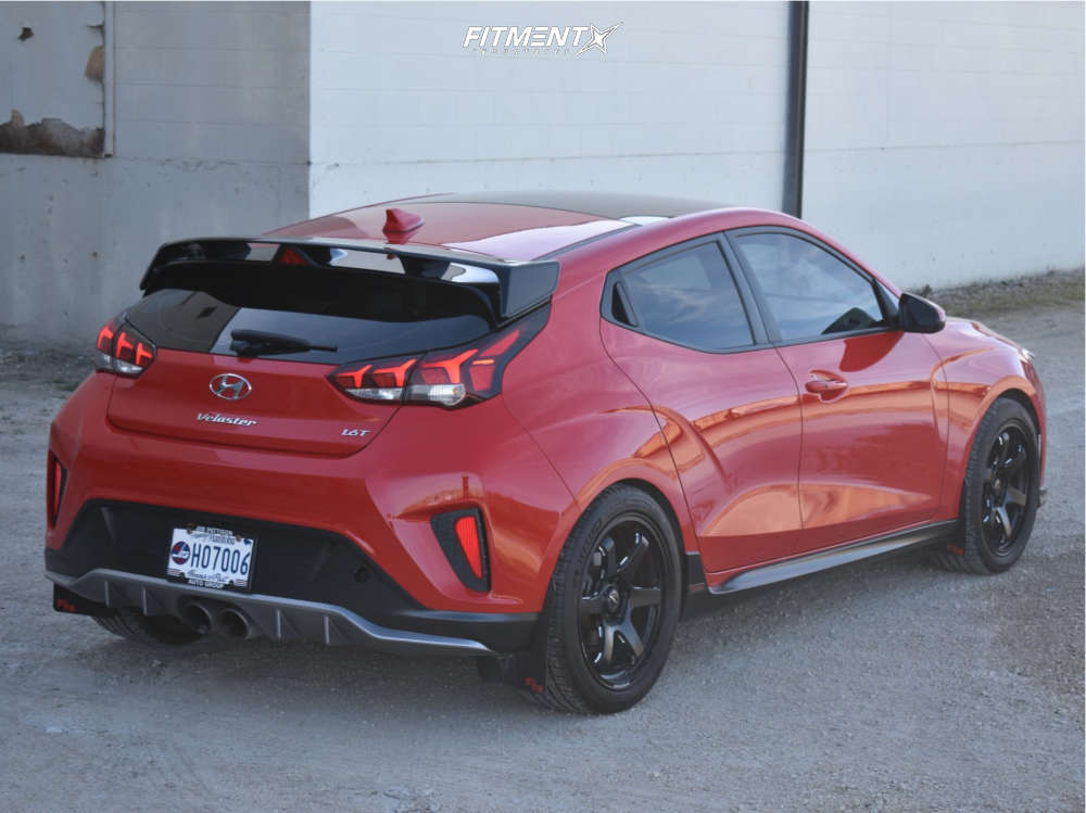 2019 Hyundai Veloster Turbo with 18x8.5 Superspeed Rf06rr and Michelin ...