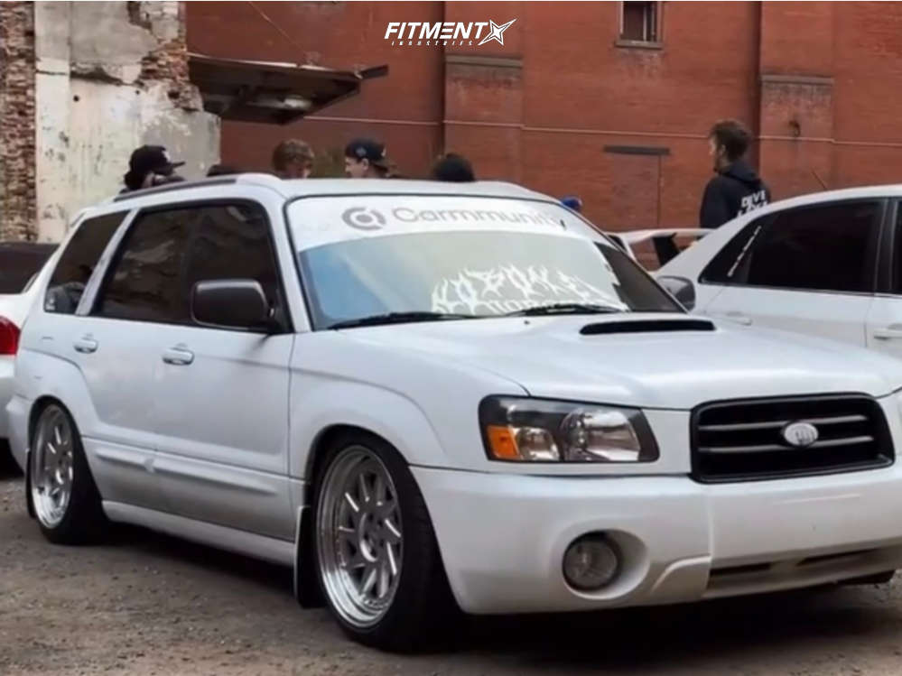 2005 Subaru Forester XT Premium with 18x8.5 ESR Sr09 and Vercelli ...