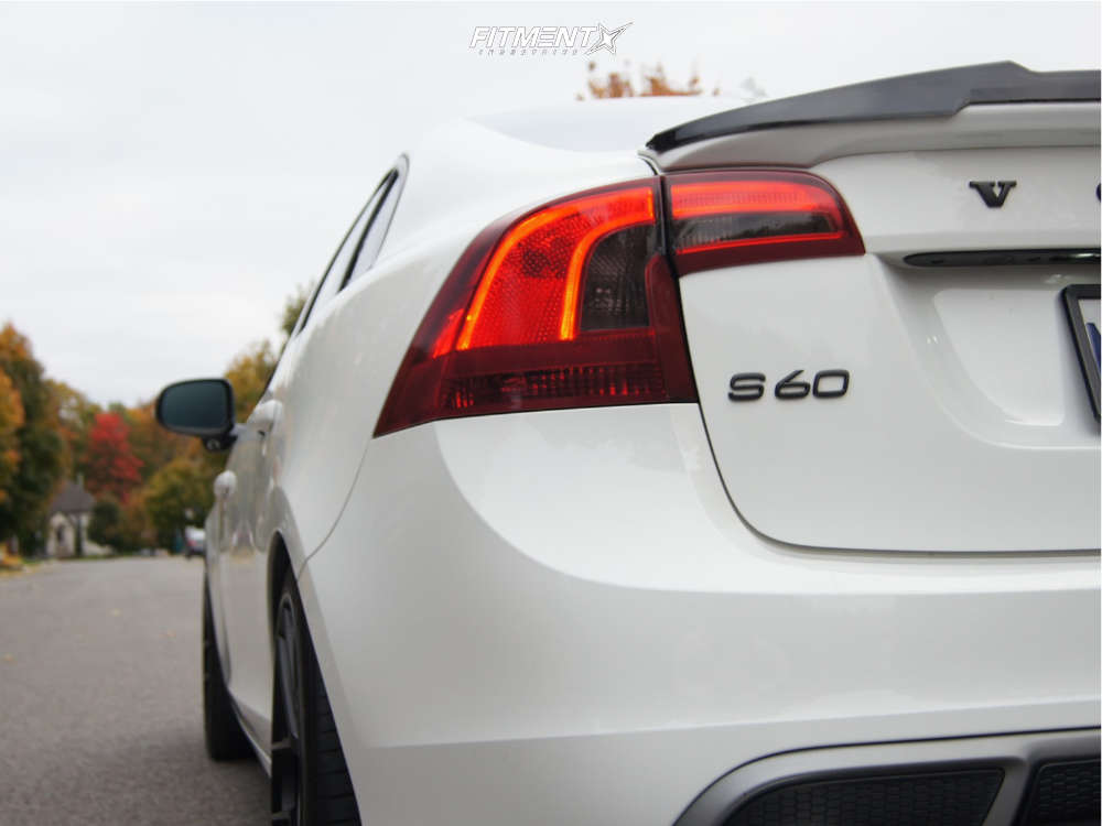 2013 Volvo S60 T6 R-Design with 18x8.5 Rotiform Flg and Continental ...