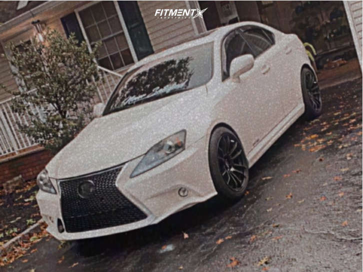 2006 Lexus IS350 Base with 18x9.5 AVID1 Av20 and Continental 245x40 on ...