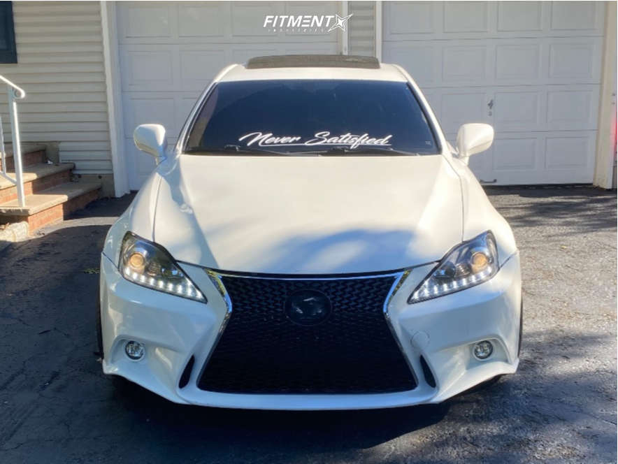 2006 Lexus IS350 Base with 18x9.5 AVID1 Av20 and Continental 245x40 on ...