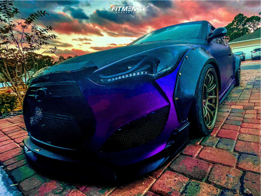 2016 Hyundai Veloster Turbo R-Spec with 18x10.5 AVID1 Av40 and Federal ...