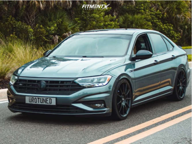 2019 Volkswagen Jetta R-Line with 19x8.5 Rotiform Dtm and Advanta ...