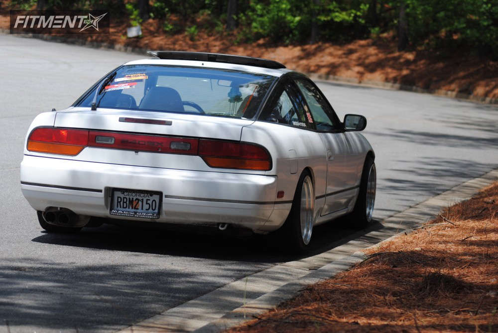 1991 Nissan 240SX LE with 16x9 JNC Jnc010 and Toyo Tires 215x40 on ...