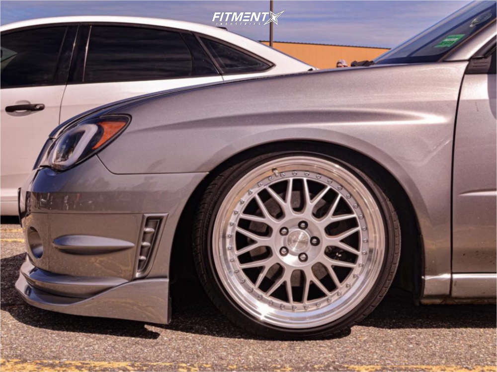 2007 Subaru Impreza 2.5i with 18x8.5 Aodhan Ah02 and Forceum 205x40 on ...
