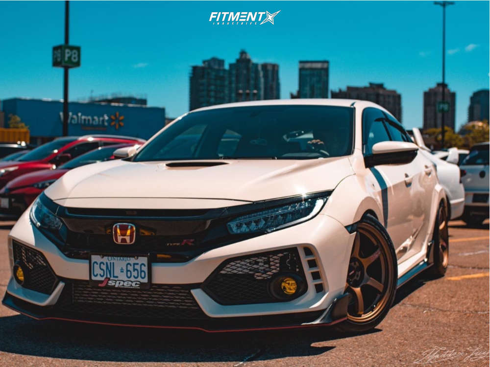 2018 Honda Civic Type R with 18x9.5 Gram Lights 57dr and Firestone ...