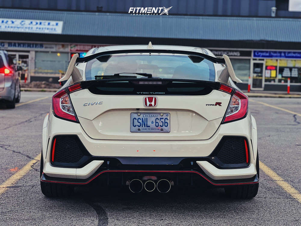 2018 Honda Civic Type R with 18x9.5 Gram Lights 57dr and Firestone ...