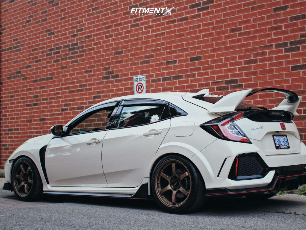 2018 Honda Civic Type R with 18x9.5 Gram Lights 57dr and Firestone ...