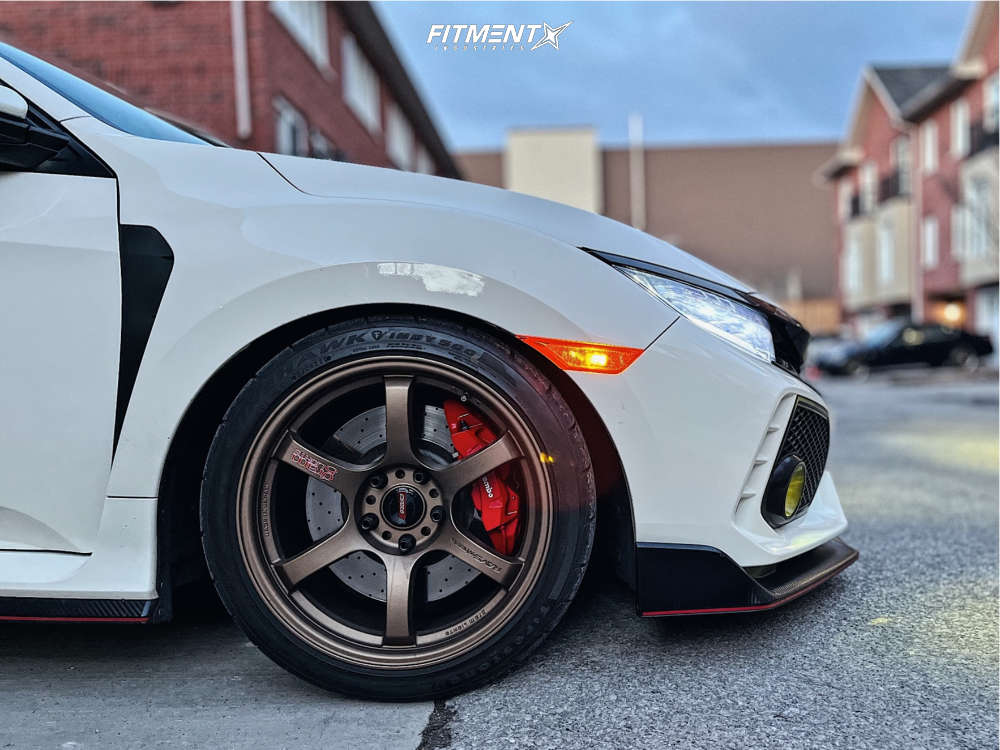 2018 Honda Civic Type R with 18x9.5 Gram Lights 57dr and Firestone ...