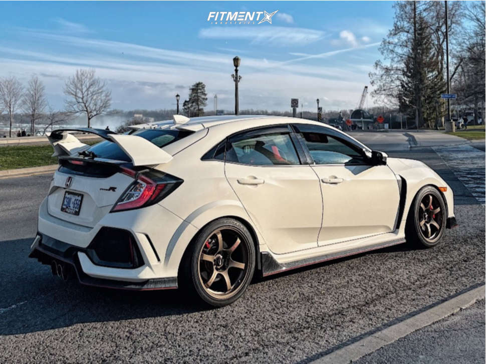2018 Honda Civic Type R with 18x9.5 Gram Lights 57dr and Firestone ...