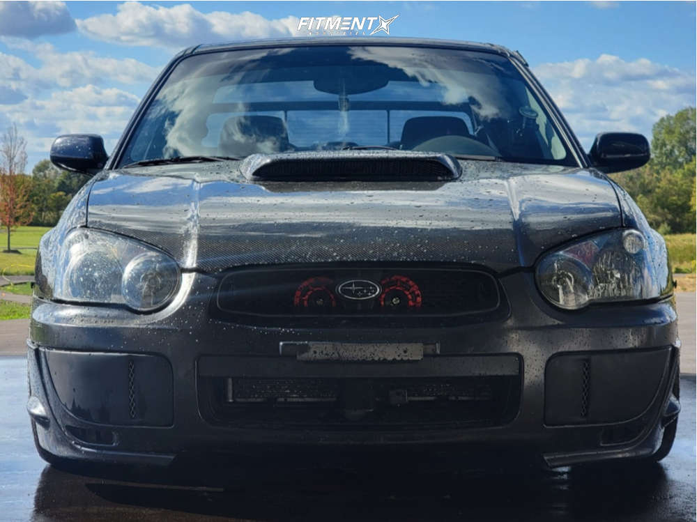 2005 Subaru Impreza WRX STI with 17x9 Aodhan Ah06 and Continental 245x40 on Coilovers | 2424979 ...