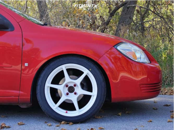 2007 Chevrolet Cobalt LS with 17x7.5 Kosei K1 and Firestone 225x45 on ...